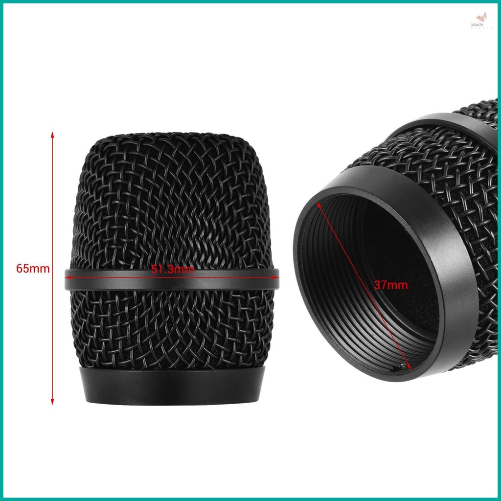 BBS Wireless Microphone Grille Replacement - Metal Mesh with Windscreen ...