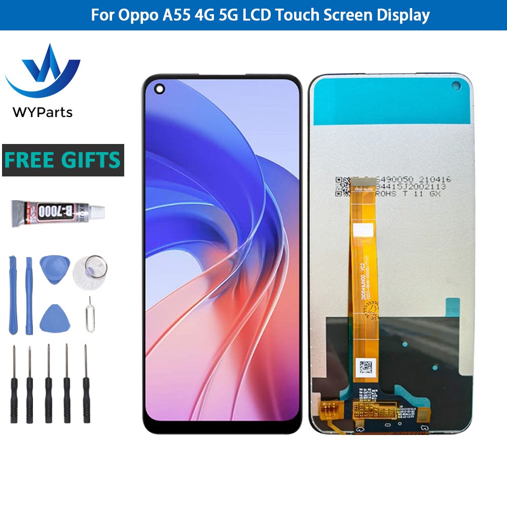 หน้าจอสัมผัสดิจิทัล LCD สําหรับ OPPO A55 4G CPH2325 5G PEMM00 PEMM20 PEMT00 PEMT20 | Shopee Thailand