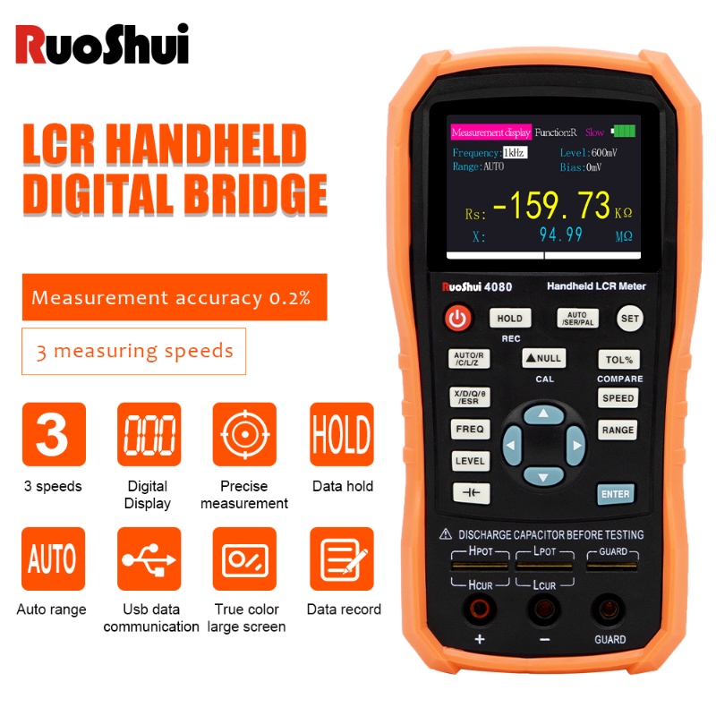 มือถือ LCR Meter Digital Bridge Capacitance Induction Resistance ...