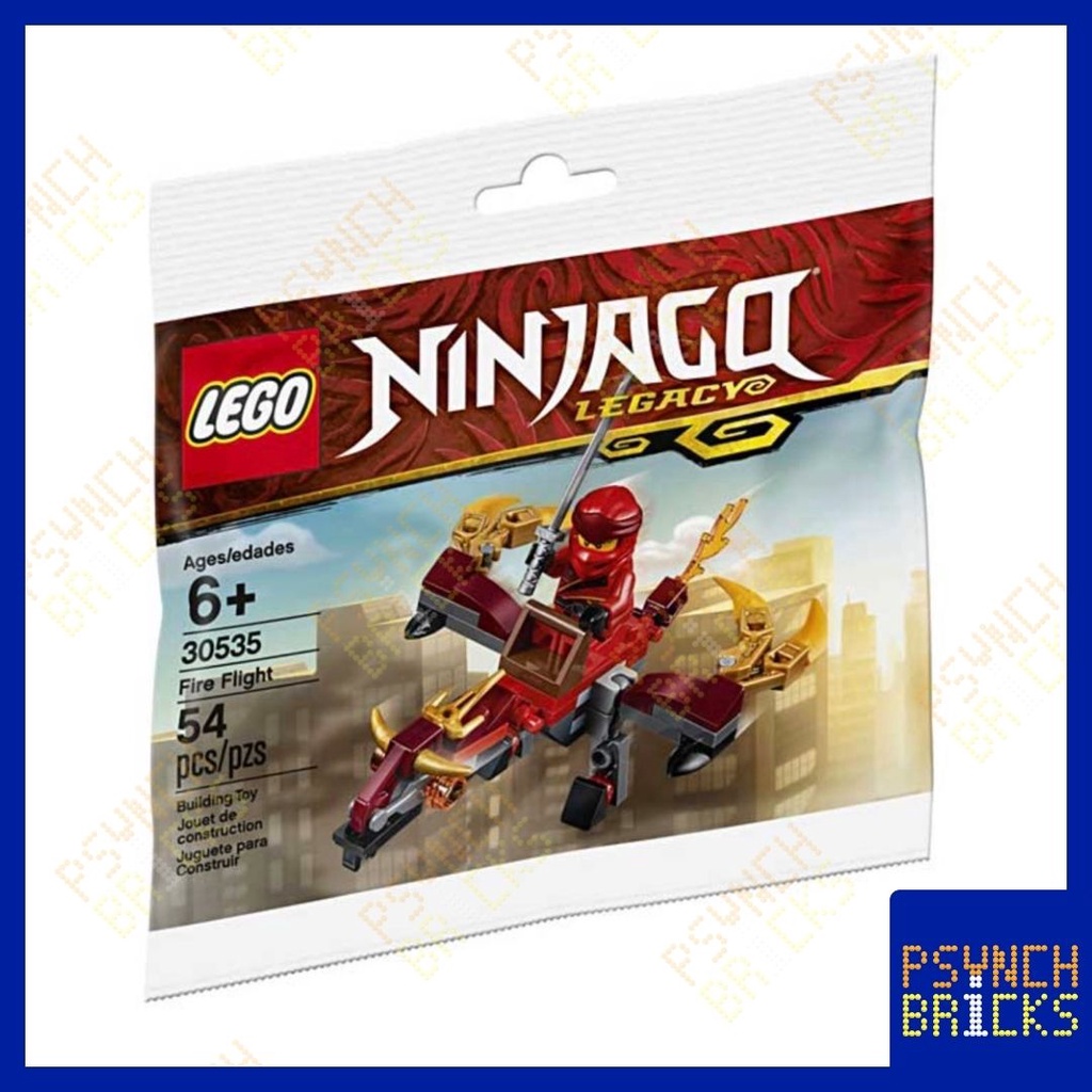 (ของแท้-พร้อมส่ง) LEGO Ninjago 30535 Fire Flight | Shopee Thailand