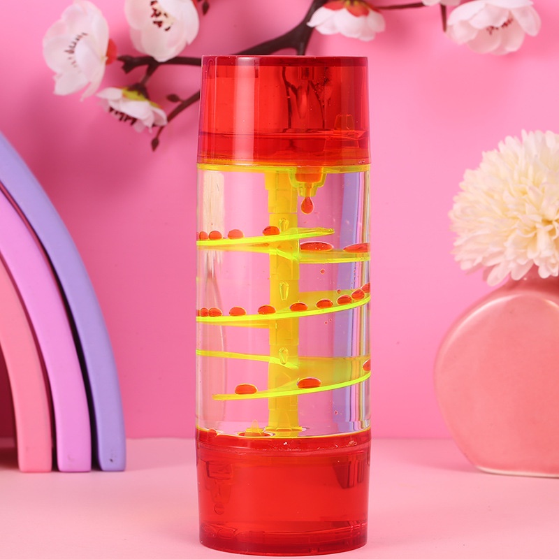 New Spiral Liquid Motion Bubbler Timer Visual Fidget Toys Sensory ...