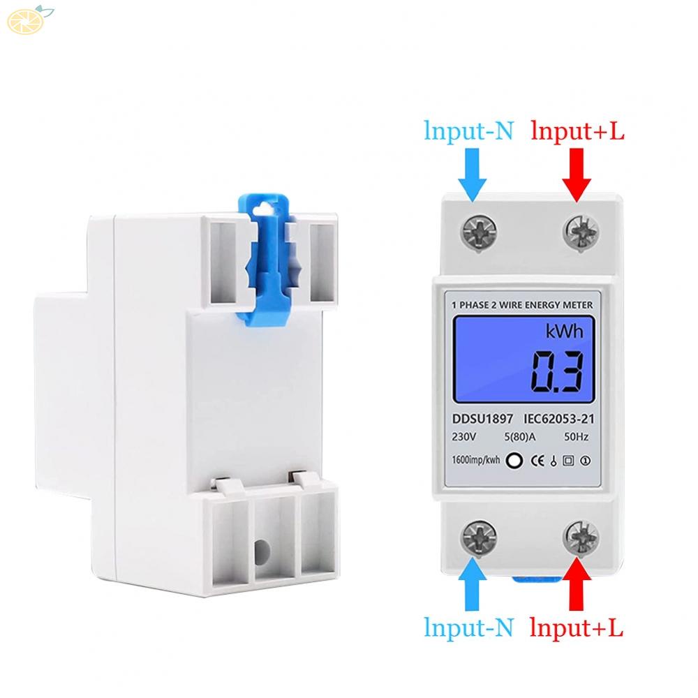 【VARSTR】Energy Meter Air Conditioning DDSU1897 Digital Display ...