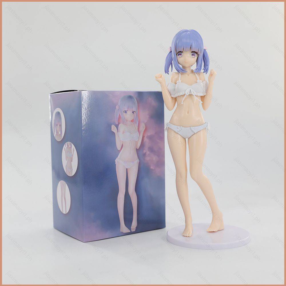 23 Galgame Study Steady Maisaka Mai โมเดลตุ๊กตาฟิกเกอร์ ชุดว่ายน้ํา สีขาว ของเล่นสําหรับเด็ก ...