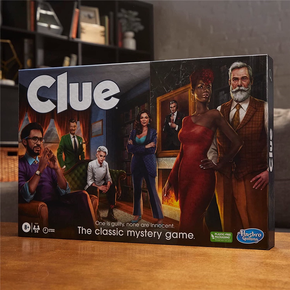 Hasbro Clue Clue Reasoning เกมกระดานนักสืบ รุ่นคลาสสิก 2023 | Shopee ...