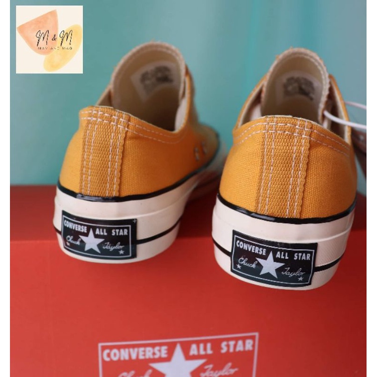 YELLOW/MUSTARD LOW-CUT CONVERSE OEM Chuck Taylor 1970's ผ้าใบคลาสสิก ...
