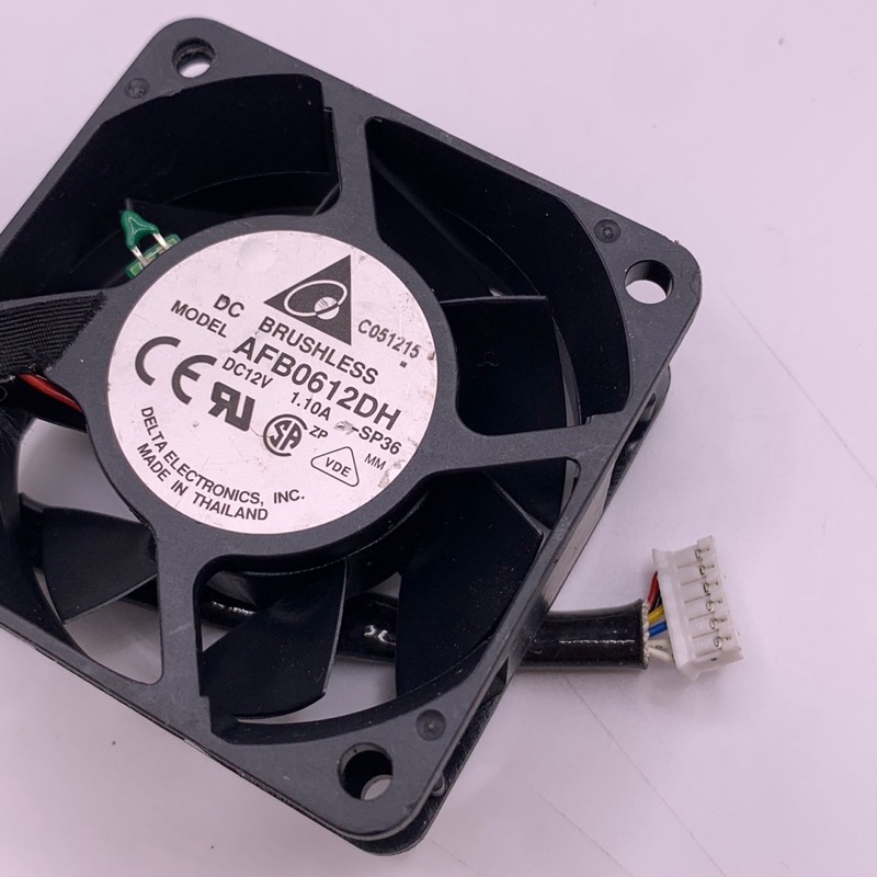 ล้างสต็อก for delta electronics AFB0612DH 6025 6cm 60mm fan 12V 1.1A 3 ...