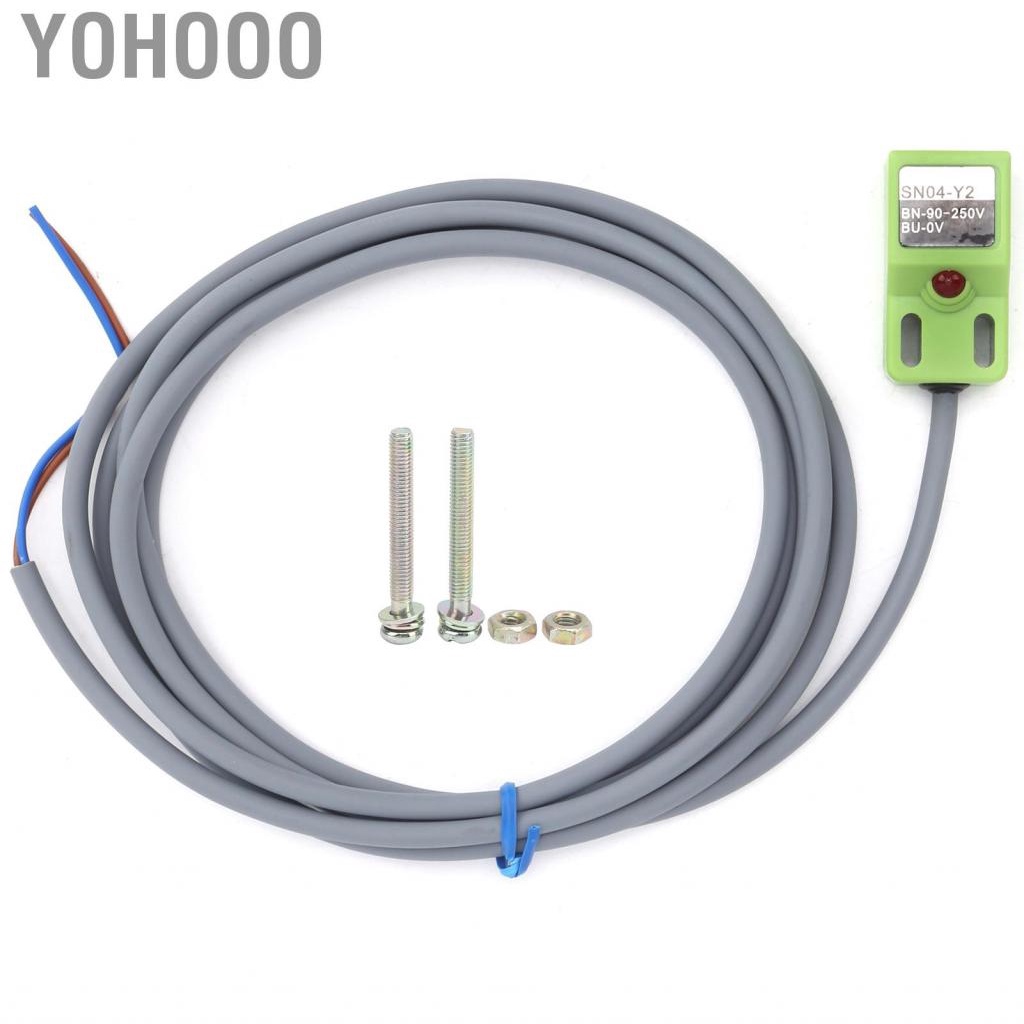Yohooo Micro Switch Proximity Square Inductive 3 Wire NPN Sensor SN04 ...