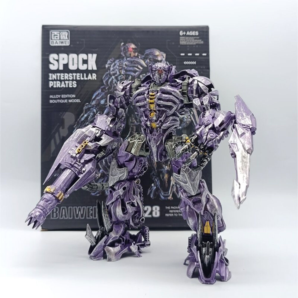 ฟิกเกอร์หุ่นยนต์ Transformers Shockwave Transformer SS56 ขนาด 20 ซม. ...