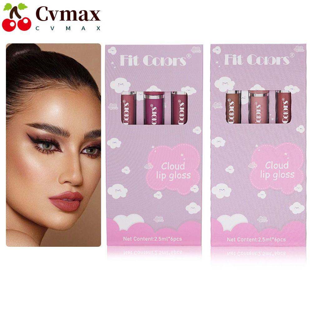 Cvmax ชุดลิปสติก ลิปกลอส เนื้อแมตต์กํามะหยี่ ให้ความชุ่มชื้น ติดทนนาน กันน้ํา | Shopee Thailand
