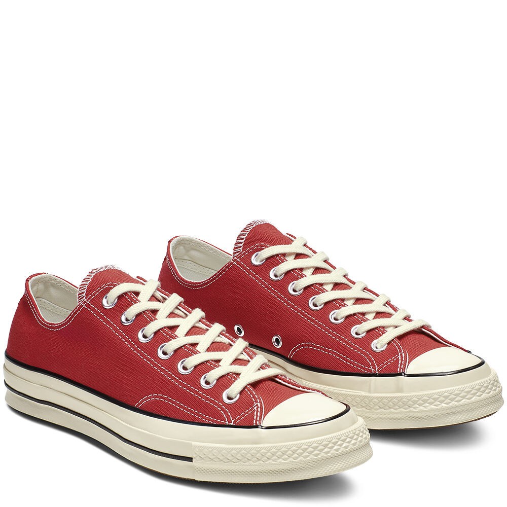 Converse Vintage Canvas Chuck 70 Low Top ENAMEL RED/EGRET/BLACK 164949C ...
