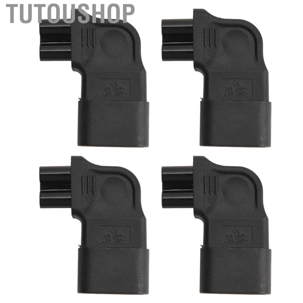 Tutoushop IEC320 C14 To C5 Adapter 250V 2.5‑10A Standard Interface ...