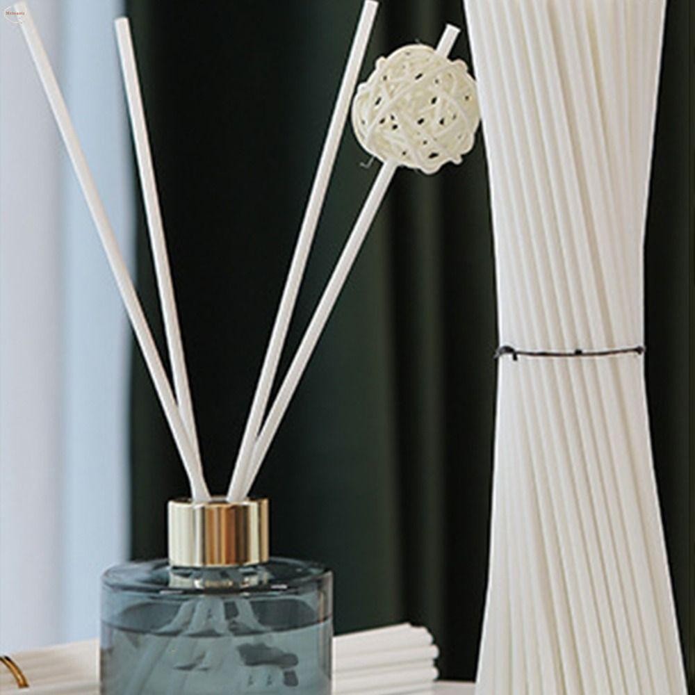 Mxbeauty 100 ชิ้น Fiber Reed Diffuser Sticks, 3 มม.* 25 ซม.แบบพกพา Reed ...