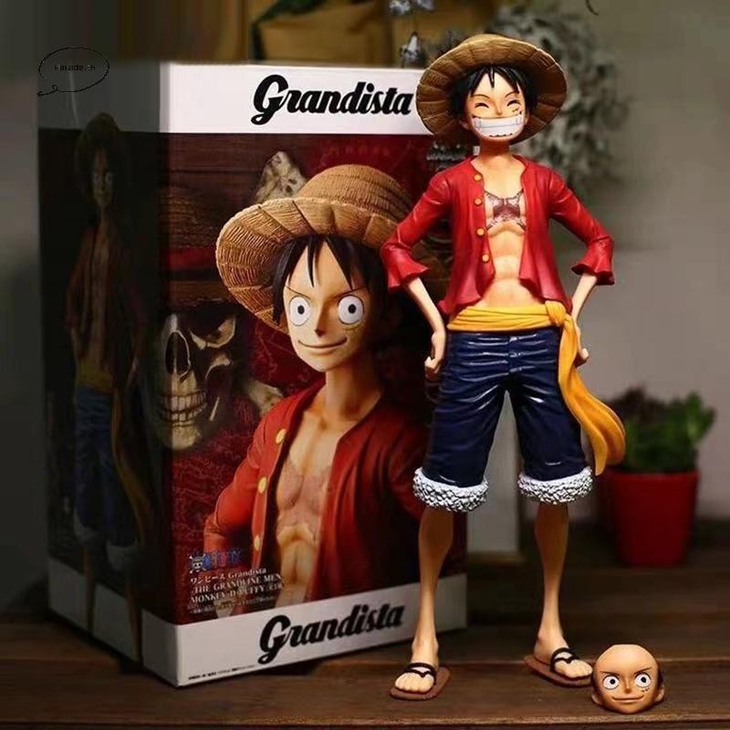 Parade 27 ซม.อะนิเมะ One Piece ตุ๊กตา Luffy PVC รูปปั้นรูปลิง D Luffy ...
