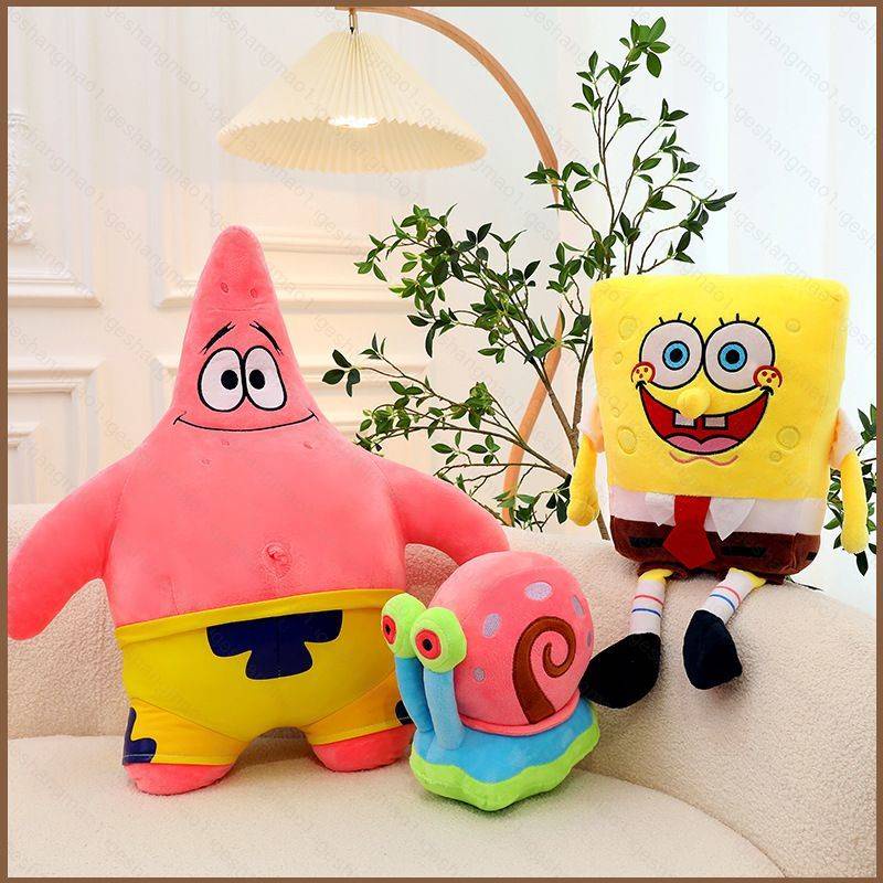 Mg ตุ๊กตา SpongeBob SquarePants Patrick Star Gary the Snail ขนาด 75 ซม. ...