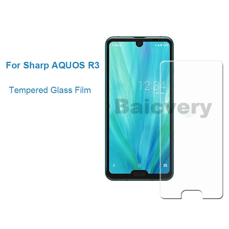 Sharp Aquos R3 กระจกนิรภัย คุณภาพสูง ฟิล์มป้องกันหน้าจอ ป้องกันการระเบิด | Shopee Thailand