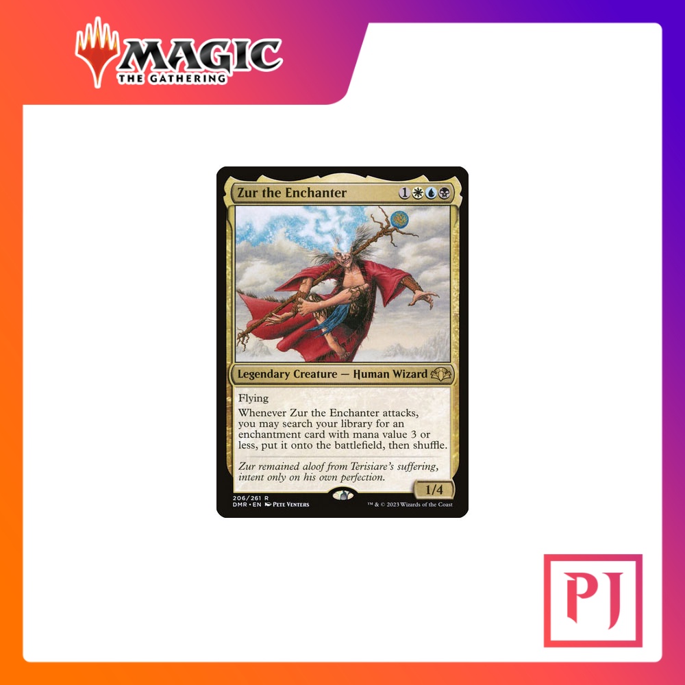 [MTG] Zur the Enchanter [DMR] [MULTI] [RARE] [NORMAL] [ENG] (การ์ดเมจิค ...