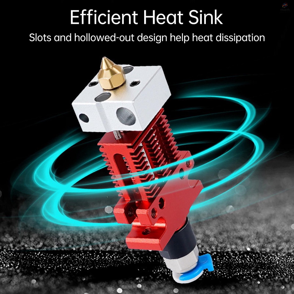 [TTHO] ชุดฮอตเอนด์ CR-6 SE โลหะ พร้อมฉนวนซิลิโคน สําหรับเครื่องพิมพ์ 3D ...