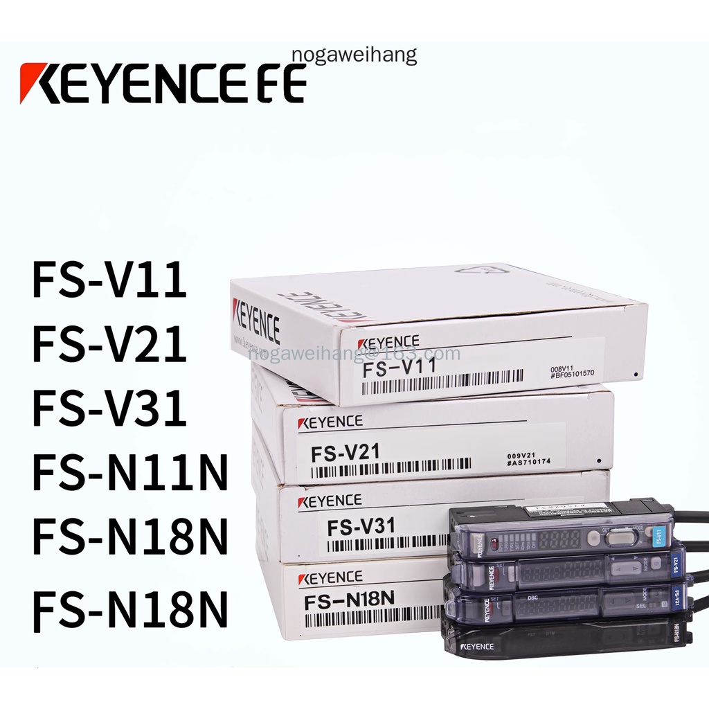 Keyence เซนเซอร์ขยายเสียงไฟเบอร์ FS-V11 FS-N18N N11N V21R V31 N41N P R ...