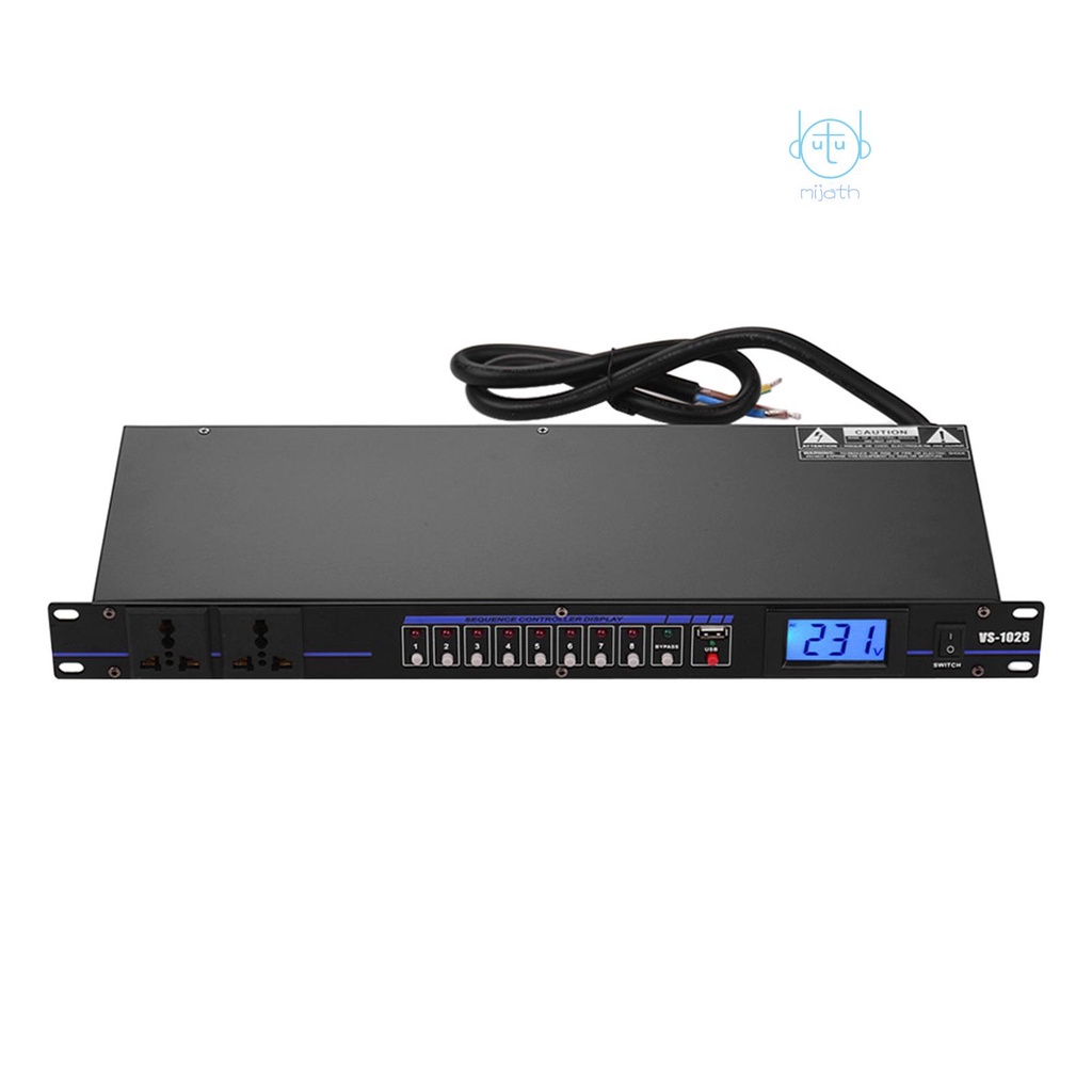 Rack Mount Power Supply Regulator with LCD Display and USB Interface ...