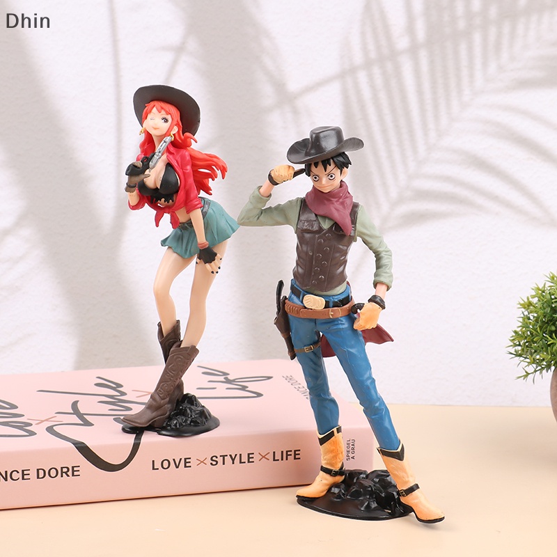 [Dhin] โมเดลฟิกเกอร์ Luffy Treasure Cruise World Journey Cowboy Luffy ...