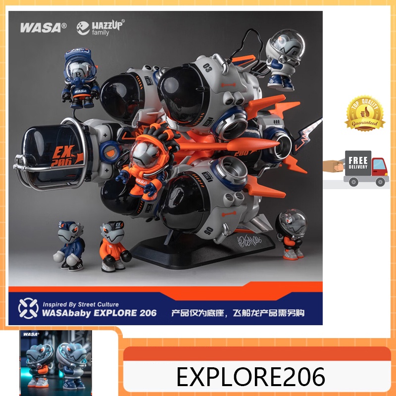 Wasa EXPLORE206 โมเดลฟิกเกอร์ รูปมังกรอวกาศ Chameleon Tenth Generation ...