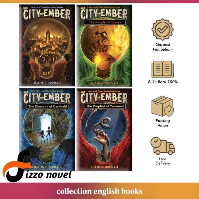 The City of Ember series - Jeanne DuPrau (ภาษาอังกฤษ) - Fizzo Novel ...