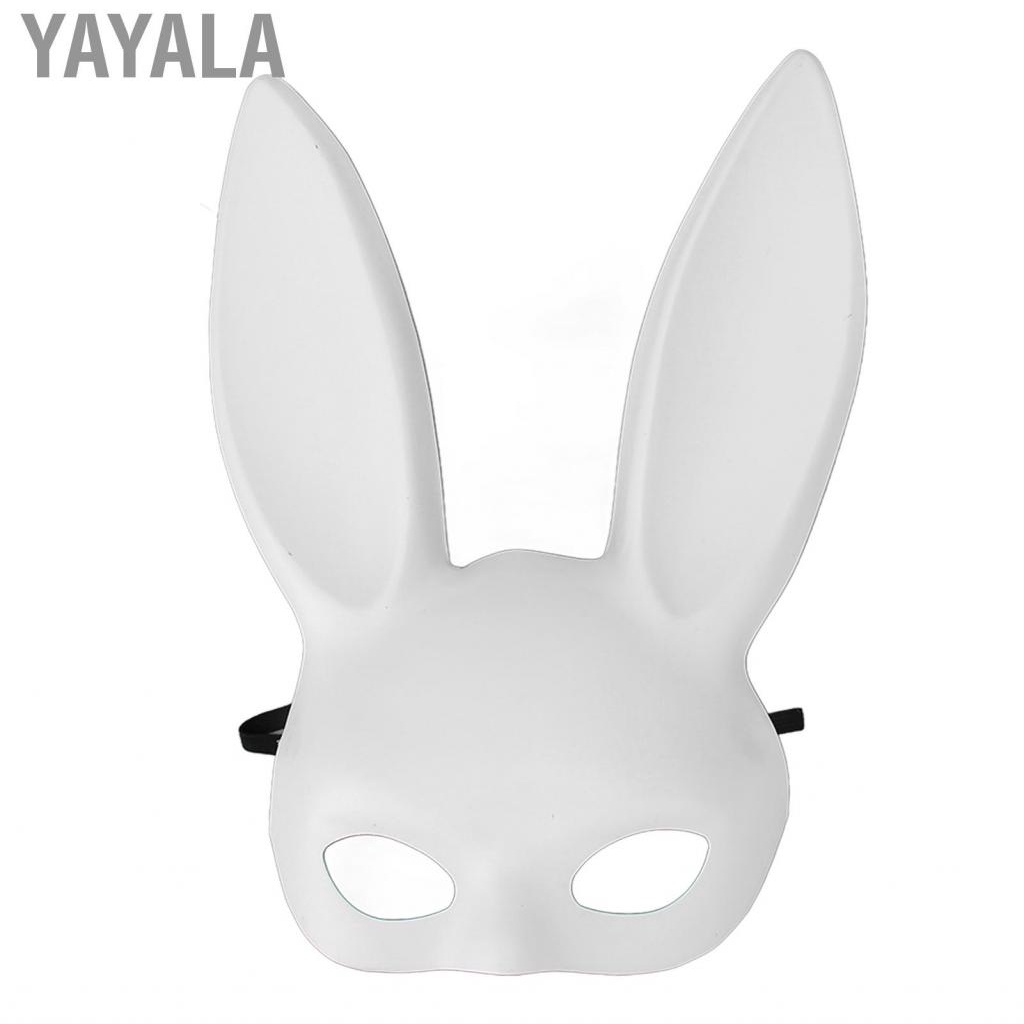 Yayala Women Rabbit Mask Strap Fixing Half Face Avoid Fall Off Prevent ...