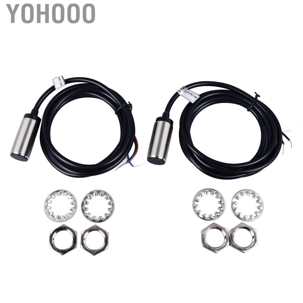 Yohooo Proximity Sensor Inductive 8mm Detecting Distance DC 3 Wire PNP NO Approach | Shopee Thailand