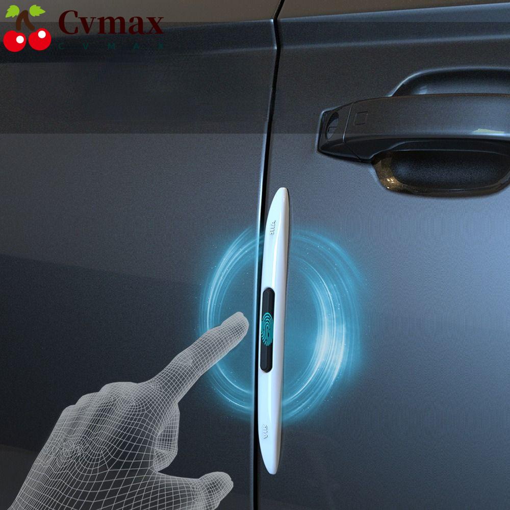 Cvmax 2 ชิ้น / ชุด กันชน แถบกาวในตัว ทนทาน แถบป้องกันการชน สากล ซิลิโคน กันรอยขีดข่วน สติกเกอร์ ...