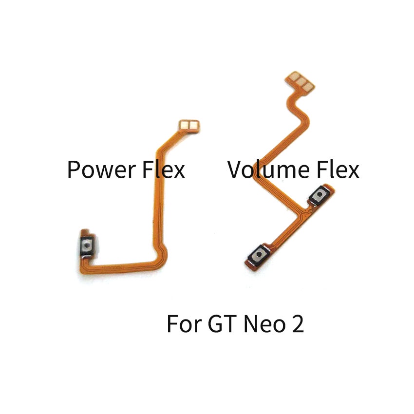 อะไหล่ปุ่มกดสวิตช์เปิดปิด ควบคุมระดับเสียง สําหรับ Realme GT Neo 2 3 ...