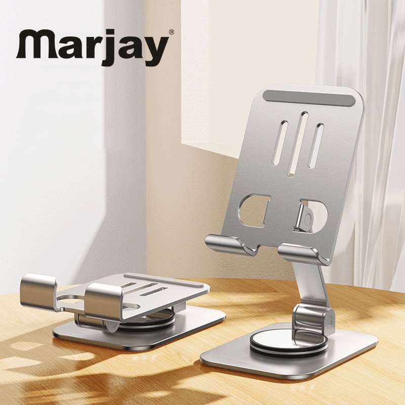 Marjay 360° ขาตั้งโลหะ แบบหมุนได้ กันลื่น สําหรับตั้งโต๊ะ | Shopee Thailand