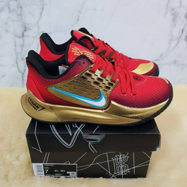 NIKE KYRIE 2 LOW "IRON MAN" สำหรับผู้ชายคุณภาพดั้งเดิมระดับพรีเมี่ยม ...