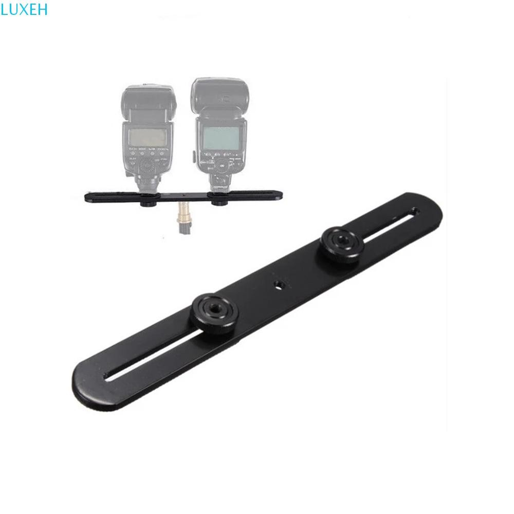 Luxeh Dual Flash Bracket แบบพกพาทนทานการถ่ายภาพการถ่ายภาพสตูดิโอถ่ายภาพ ...