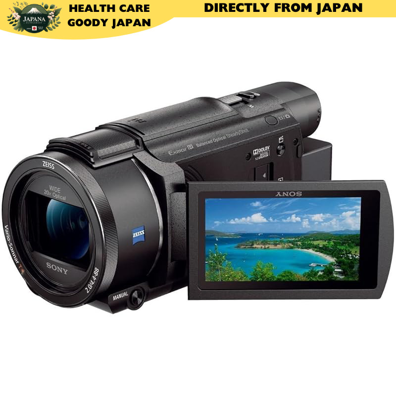 Sony 4K Handycam FDR-AX60 - 64GB Internal Memory, 20x Optical Zoom ...
