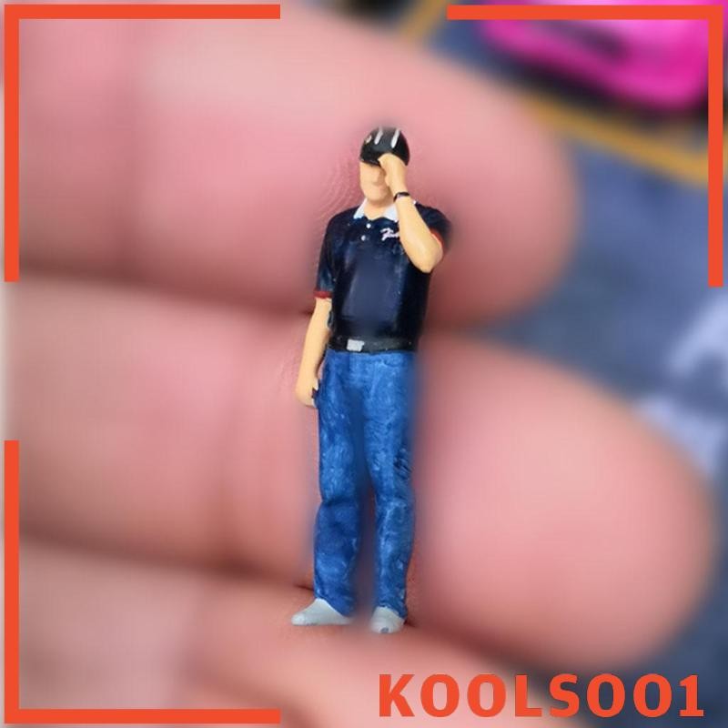 [Koolsoo1] มินิทาสีรุ่น People Figures 1:64 S Scale Model Train Park ...