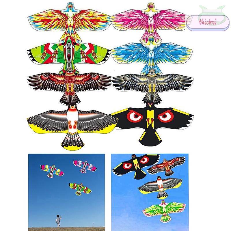 Tt 1.2m Eagle Phoenix Kite 30M สายขนาดใหญ่ Eagle Flying Bird Kites เด็ก ...