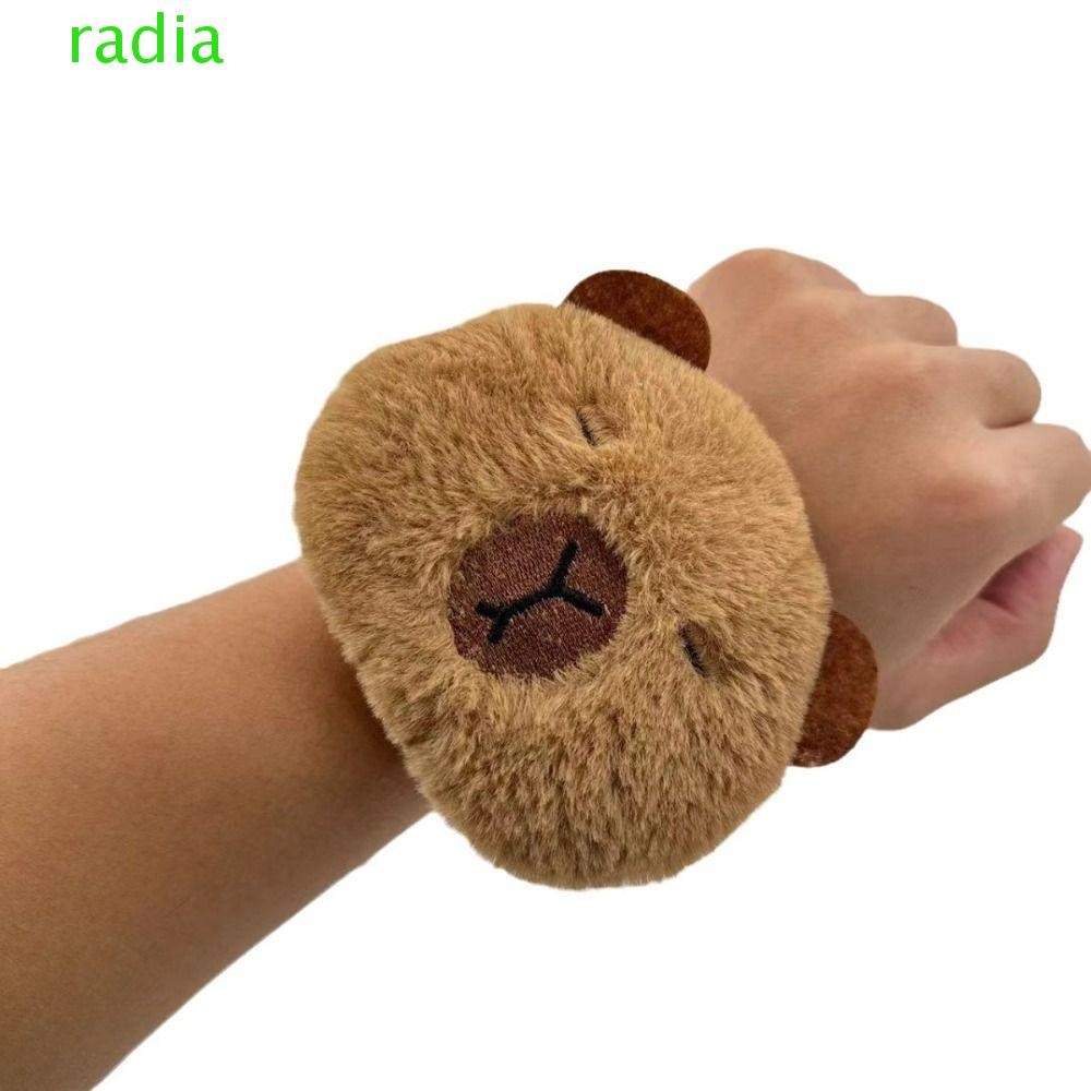 Radiantzap สัตว์ Snap Wrap, สร้อยข้อมือแหวน Capybara Slap สายรัดข้อมือ, น่ารัก Cllap แหวนข้อมือ ...