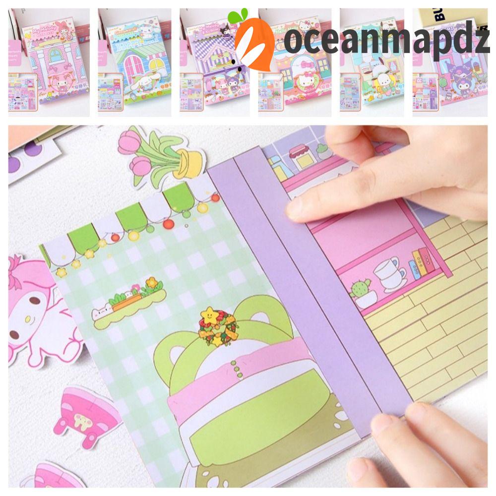 Oceanmapdz KT หนังสือของเล่น แฮนด์เมด ลายอนิเมะ My Melody KT Cat Kuromi DIY | Shopee Thailand