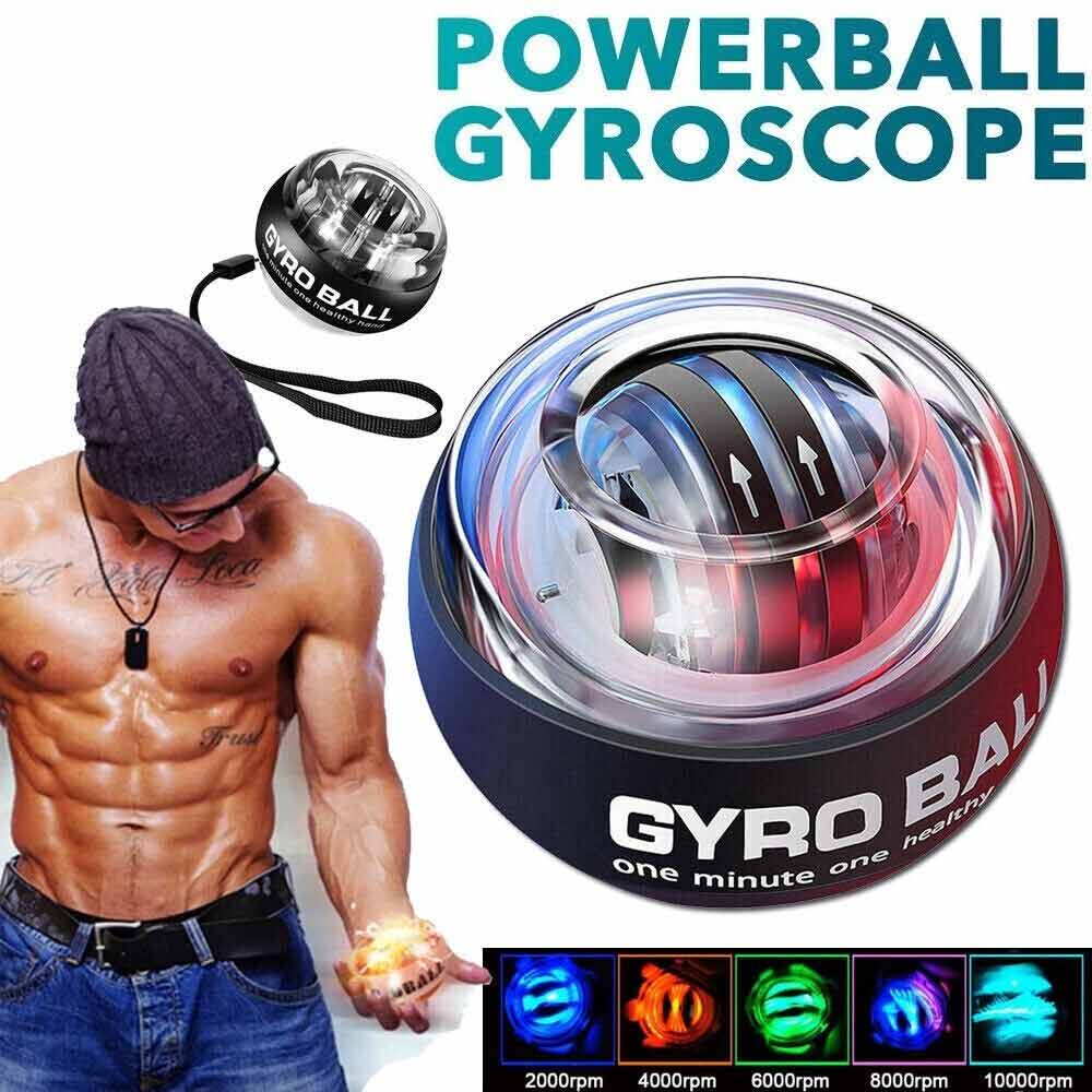 Automatically start gyro rotating wrist ball to strengthen arm strength ...