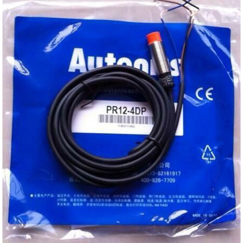 งานแท้ PR12-4DP PR12-4DN sensor เซ็นเซอร์ Proximity 12มิล PNP-NO ชนิด ...