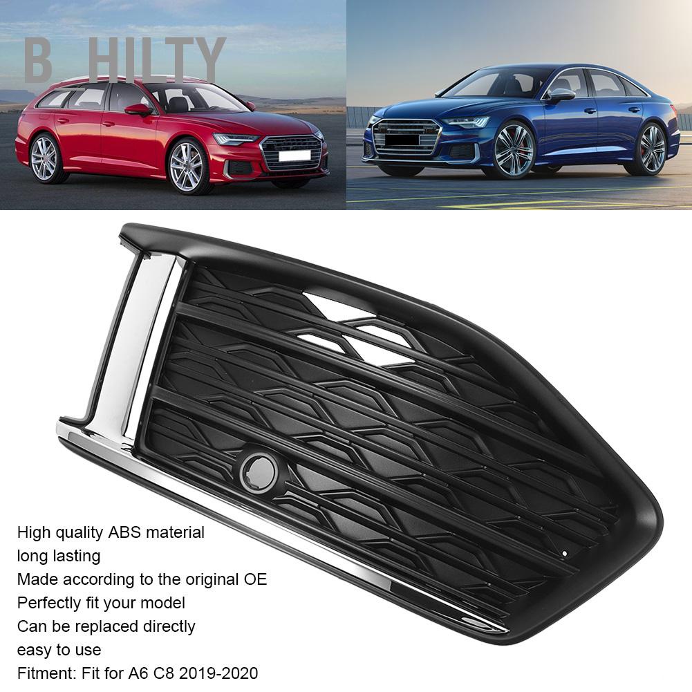 B_HILTY Foglightย่าง 4KD807647 กันชนหน้ากันชนโคมไฟฝาครอบกรอบFitสำหรับA6 ...