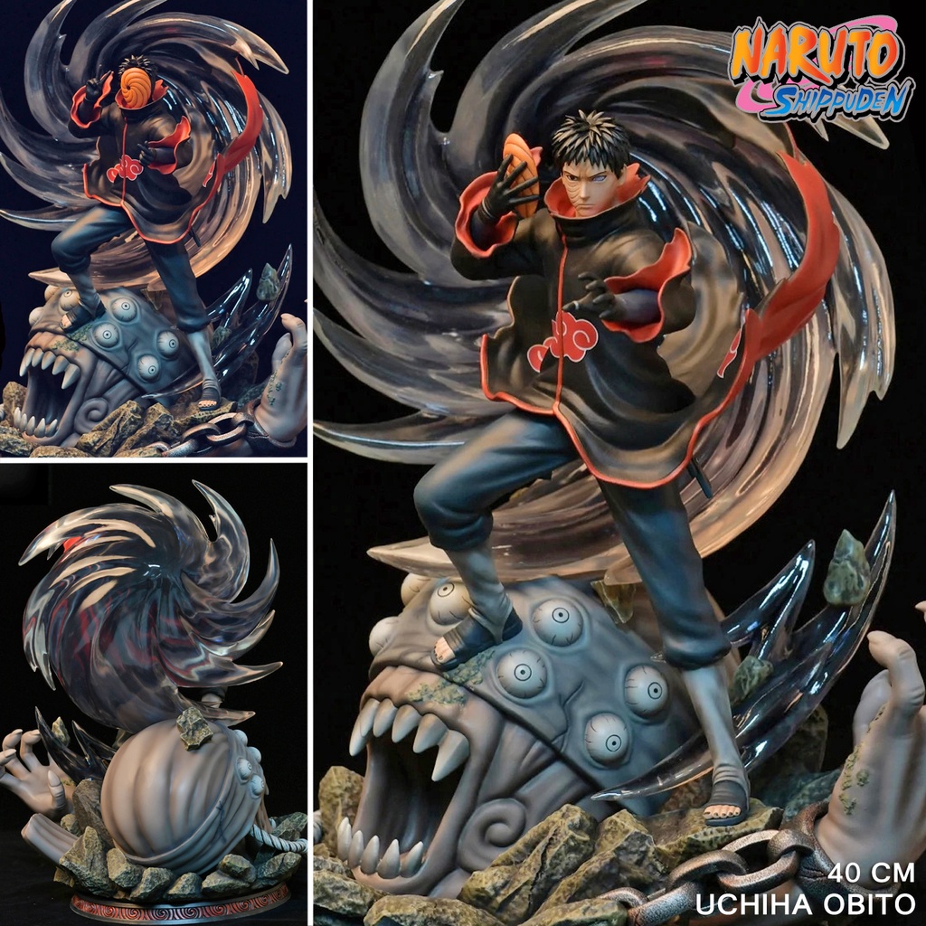 Figure UTS Studio Naruto Shippuden Akatsuki นารูโตะ Uchiha Obito โอบิโตะ อุจิวะ Tobi Kakashi 1/7 ...