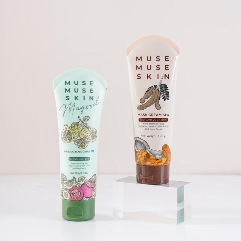 Muse Muse SKIN มาสก์มะขาม มาส์กมะกรูด สูตรสปา มิวส์ มิวส์ สกิน 100g ...