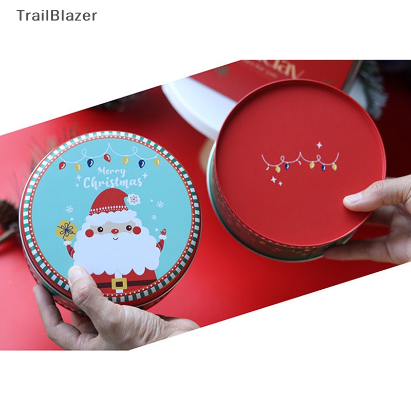 Tbth กล่องโลหะ ทรงกลม ขนาดเล็ก สําหรับใส่ขนม คุกกี้ ช็อคโกแลต ปาร์ตี้ ...