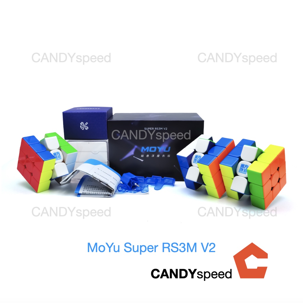 รูบิค MoYu Super RS3M V2 Maglev Ball Core UV, Maglev UV, Magnetic UV ...