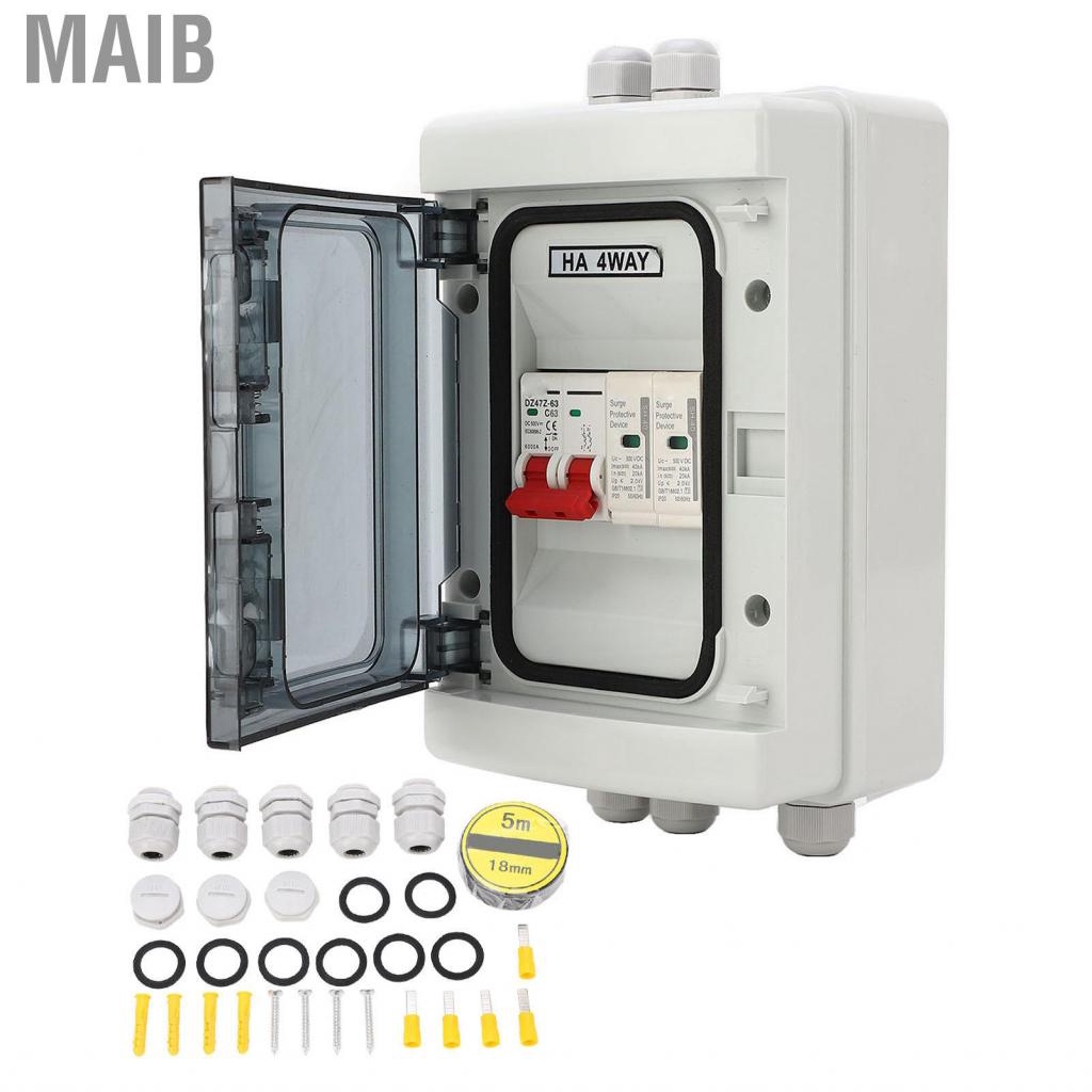 Maib Mini Circuit Breaker DC Disconnect Switch IP65 500V Overload ...