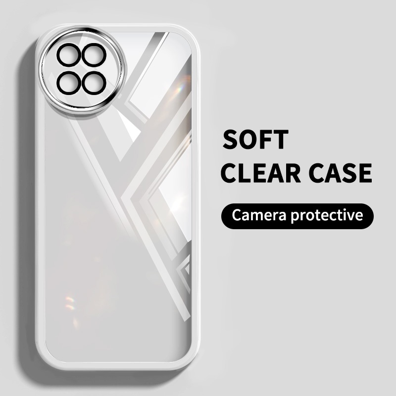 Ybd สีโปร่งใสเคสโทรศัพท์สําหรับ Teno Spark 20 pro Plus ITEL P40 P50 P55 ...