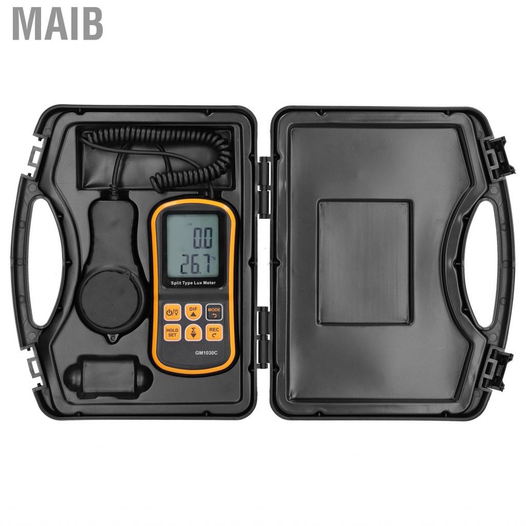 Maib Light Meter Portable Luxmeter For Illuminance Maximum And Minimum ...