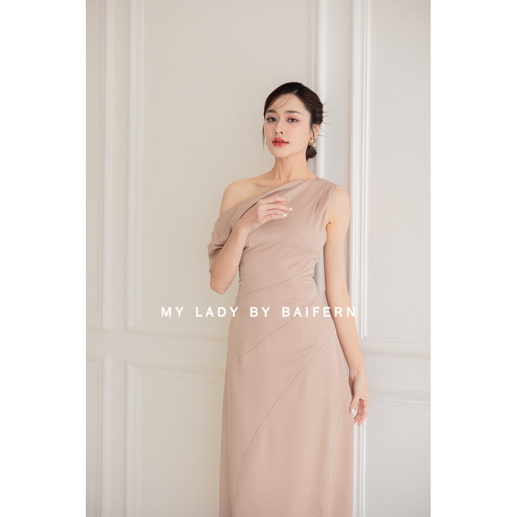 ชุดเดรสไปงานแต่ง ชุดออกงาน MY LADY BY BAIFERN - ML0452 | Shopee Thailand