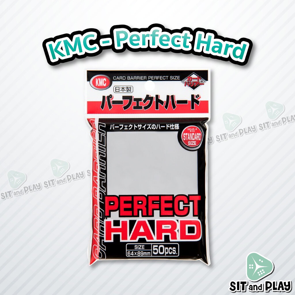 KMC - Card Barrier Perfect Hard ซองใส ใส่การ์ด ขนาดพอดี ชั้นในสุด แบบ ...
